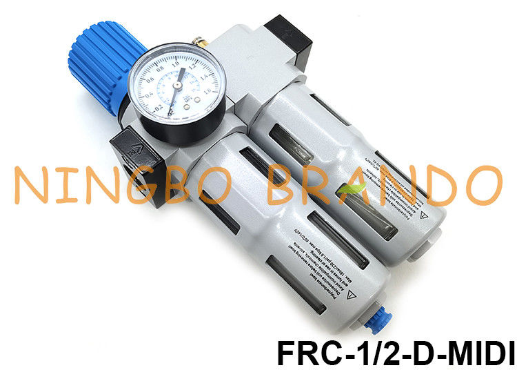 FESTO Type FRC-1/2-D-MIDI FRL Unit Compressed Air Filter Regulator ...