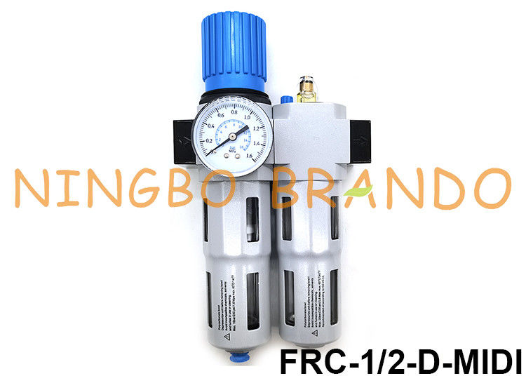 FESTO Type FRC-1/2-D-MIDI FRL Unit Compressed Air Filter Regulator ...