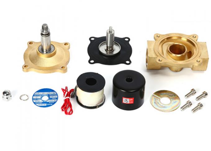 DN50/2'' Inch Port Brass Body 2W500-50 Water Diaphragm Solenoid Valves/Electromagnetic Water ...