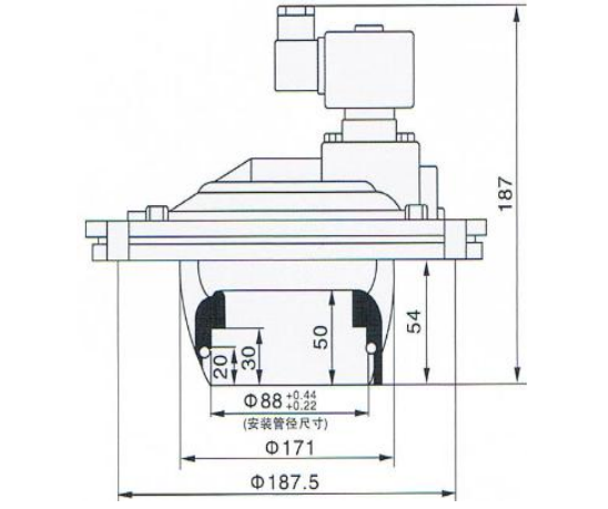 SCXE353.060 ASCO Type Dust Collector Valve / 3 Inch Submerged Pulse ... SCXE353.060 ASCO Type Dust Collector Valve / 3 Inch Submerged Pulse ...
