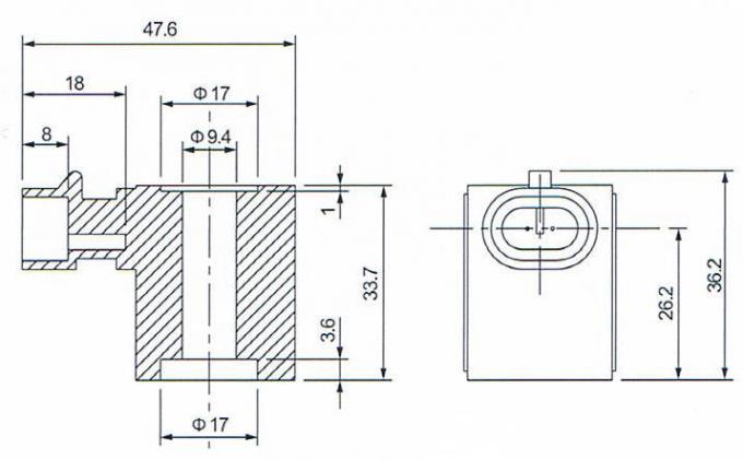 OMVL Type Reg Fast SL Injector Solenoid Coil Spray Rail Electromagnetic ...