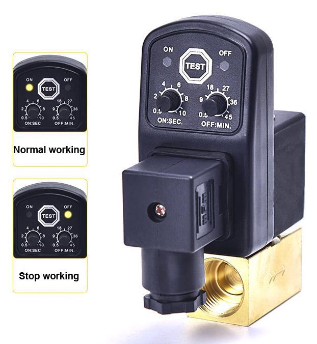 JORC Type OPTIMUM / OPTIMUM-HP-S Electronic Timer Condensate Drain ...