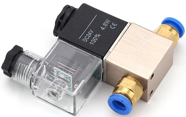 Airtac 2V025 Series 2V025 - 08 Aluminum Pneumatic Solenoid Valve Direct ...