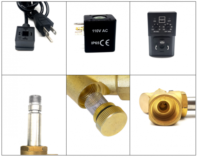 COMBO 5523 / 2523 Jorc Type Timer Electronic Auto Drain Valve AC110V ...