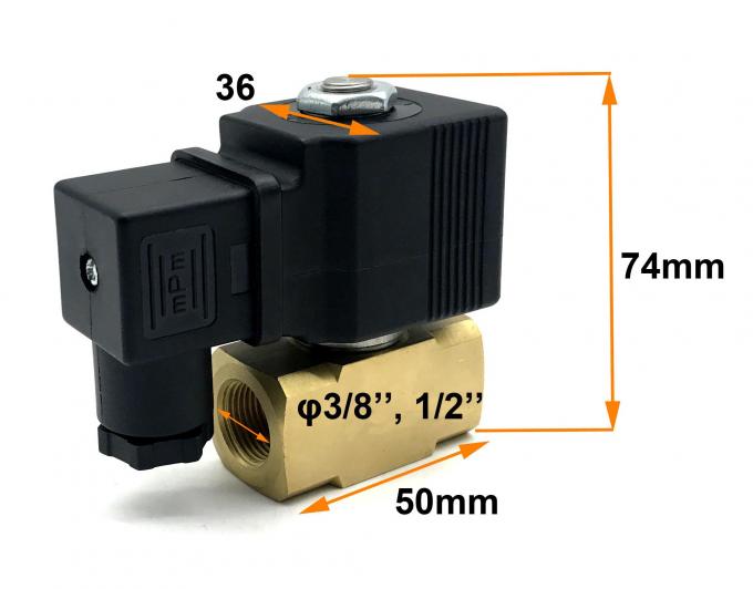 3/8" AC220V V10-C3C VMI Type Extruder Solenoid Valve Direct Acting ...