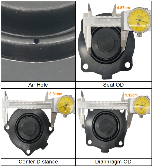 K2546 Goyen Type Shockwave Diaphragm Kit For RCAC25T4 RCAC25DD4 ...