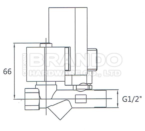 1/2'' Automatic Condensate Drain Valve For Air Receiver Tank