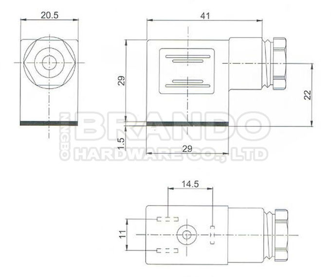 DIN 43650B Connector