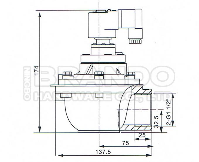 1.5'' CA45T Goyen Type Dust Collector Pulse Jet Valve