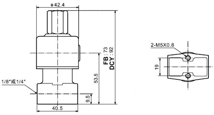 1/4'' 3/8'' KSD Type 2/2 Way NC Brass Solenoid Valve FB2C FB2D FB2E FB3F