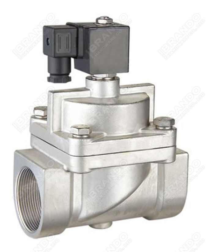 1/8'' 1/4'' 100 bar High Pressure Stainless Steel Solenoid Valve 220V 110V 24V
