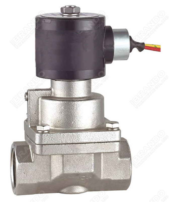 300 bar High Pressure Stainless Steel Solenoid Valve 1/4'' 3/8'' 24V ...