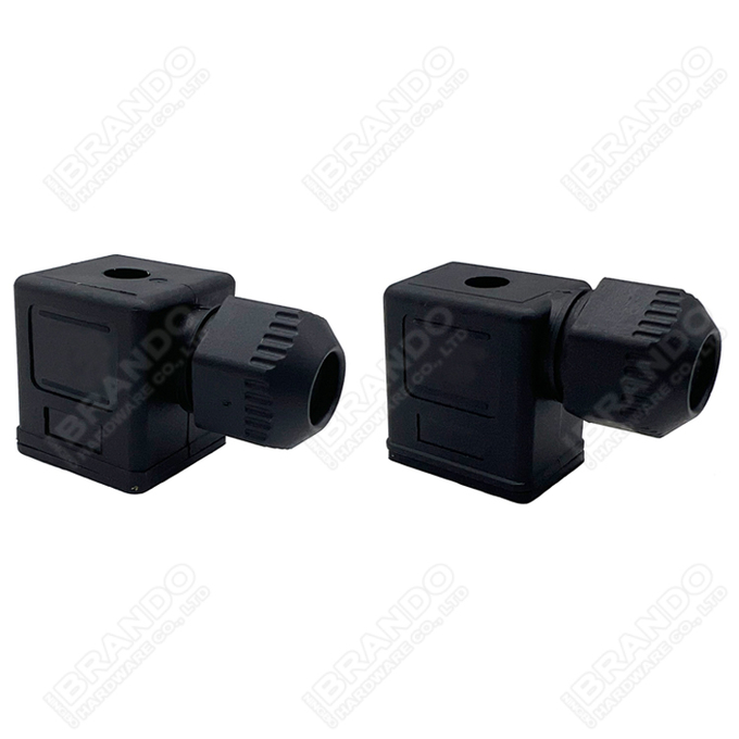DIN43650A Solenoid Valve Coil Connector With LED DIN 43650 Type A