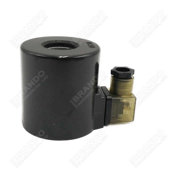 DIN 43650A Solenoid Valve Coil Plug Connector Black DIN 43650 A
