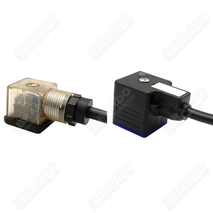 DIN 43650 Type C Solenoid Valve Coil Plug Connector IP65 DIN43650C