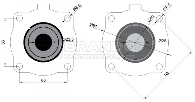 K2546 TPE Shockwave Membrane Diaphragm For Goyen Pulse Jet Valve Repair Kit
