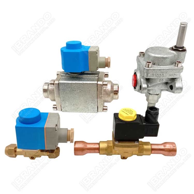 1 1/8'' 1078/9 Castel Type Solenoid Valve For Refrigeration System 24V ...