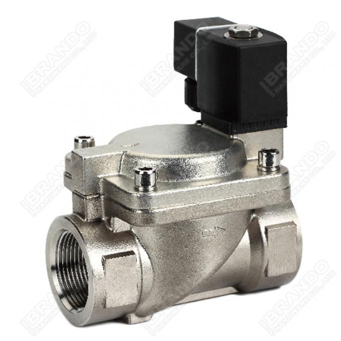 3/2 Way Direct Acting Stainless Steel Solenoid Valve 1/8'' 1/4'' 12V 24V 110V 220V