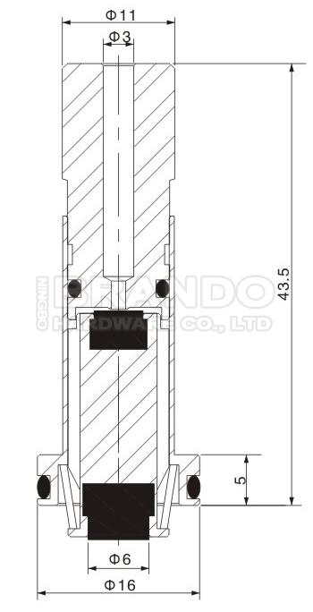 4423012221 24VDC Wabco Type Solenoid Coil For DAF MAN Mercedes Benz Truck