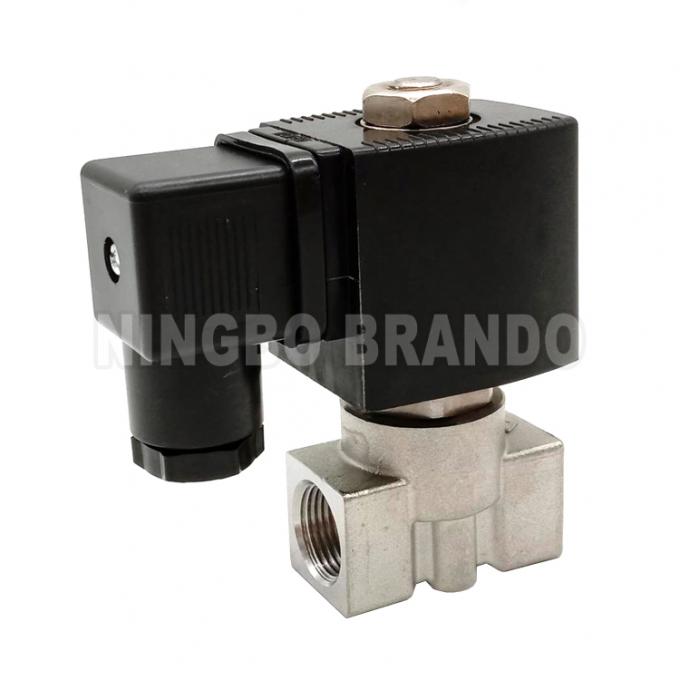 2 Way NC Stainless Steel Solenoid Valve For Water Air 1/8'' 1/4'' 220V 110V 24V 12V