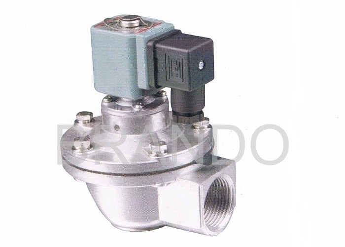 DMF-Z-25 Electric / Pneumatic Pulse Valve 110V AC 0.3 - 0.8Mpa Working ...