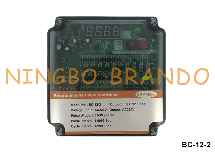 220VAC Input 220VAC Output 12 Lines Pulse Valve Timer Controller For ...