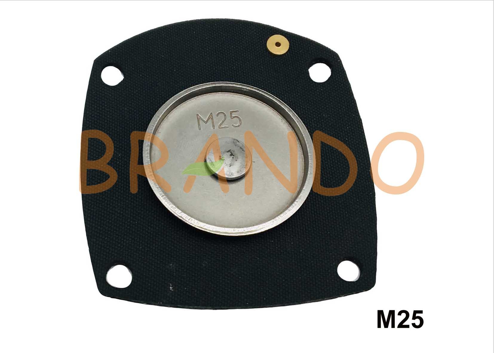 1 Inch Turbo Type Black Nitrile Rubber Diaphragm For Pulse Blowing ...