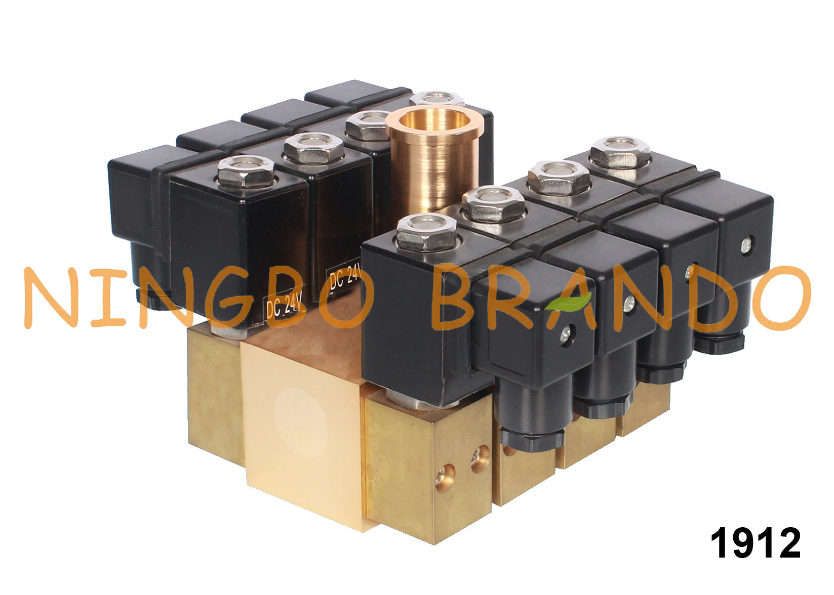 Water Curtain Rain Wall Founatin Solenoid Valve With Nozzles 12V 24V