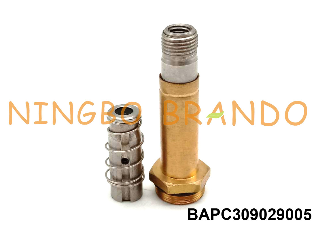 3 Way NC Solenoid Valve Armature Plunger Tube Assembly Normally Closed